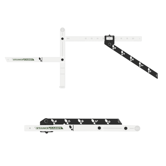 Stance Caddy | Golf Stance, Alignment, and Ball Position Training Aid