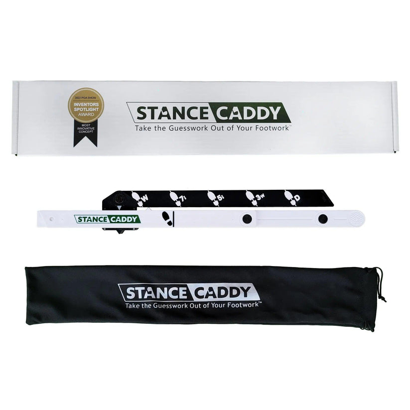 Stance Caddy | Golf Stance, Alignment, and Ball Position Training Aid